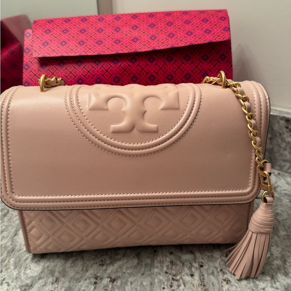 Bags | Tory Burch Convertible Quilted Flaming Bag | Poshmark